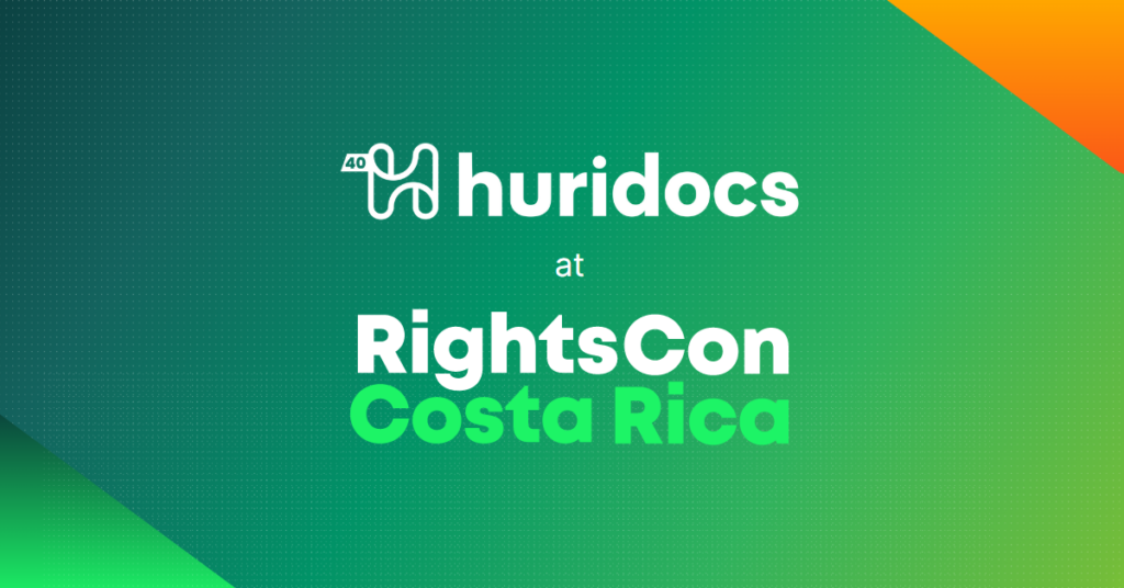HURIDOCS at RightsCon Costa Rica 2023 | HURIDOCS