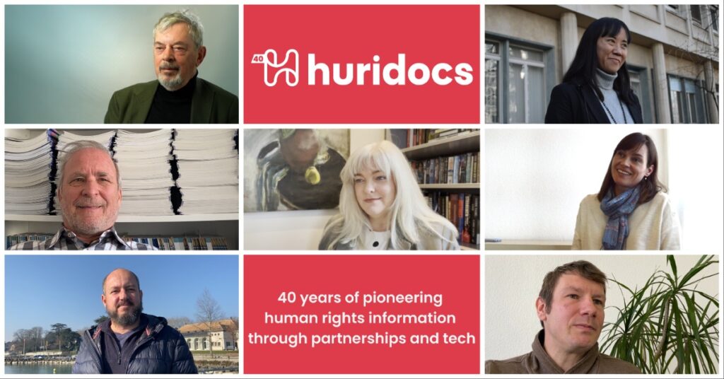 40 years of HURIDOCS: A journey through our human rights impact | HURIDOCS